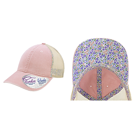 Infinity Her Washed Mesh Back Cap - TESS | Custom Apparel